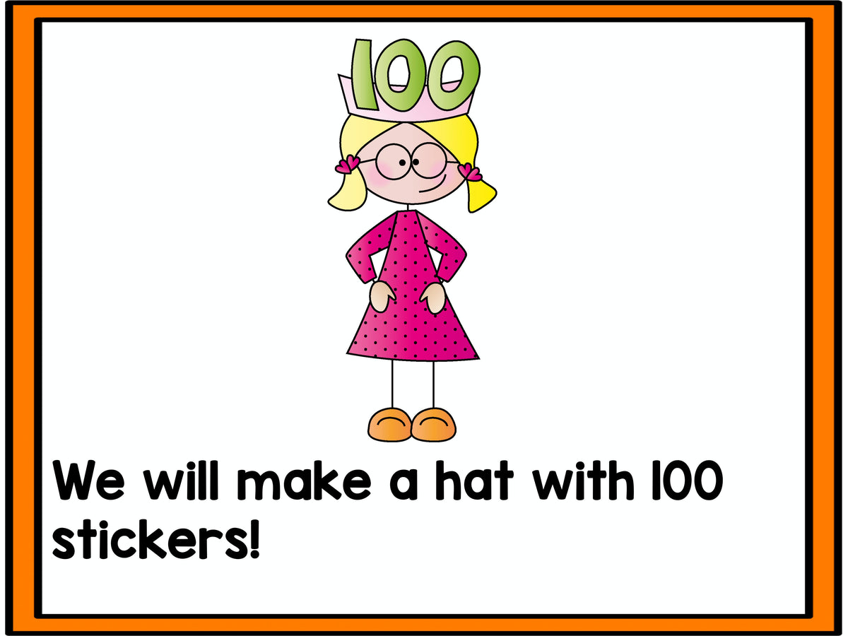 100th Day of School Emergent Reader – The Kindergarten Smorgasboard ...