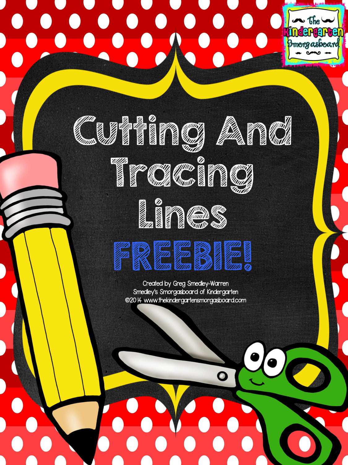 Cutting and Tracing Lines: A Blackline Back-to-School FREEBIE! – The ...