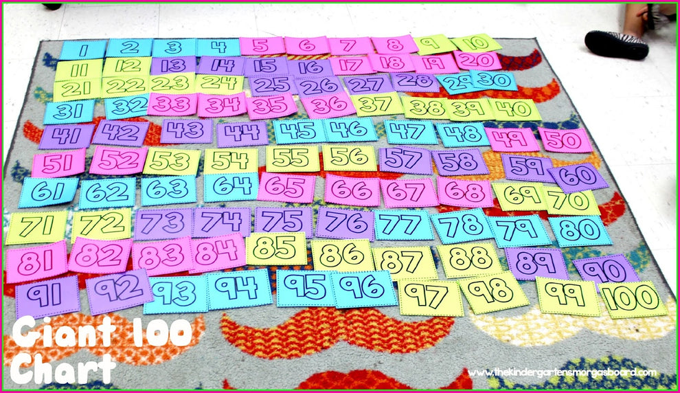 Giant 100 Chart FREEBIE! – The Kindergarten Smorgasboard Online Store