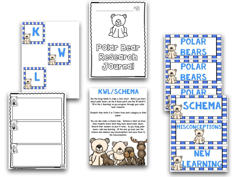 Arctic Animals: A Research and Writing Project PLUS Centers! – The ...