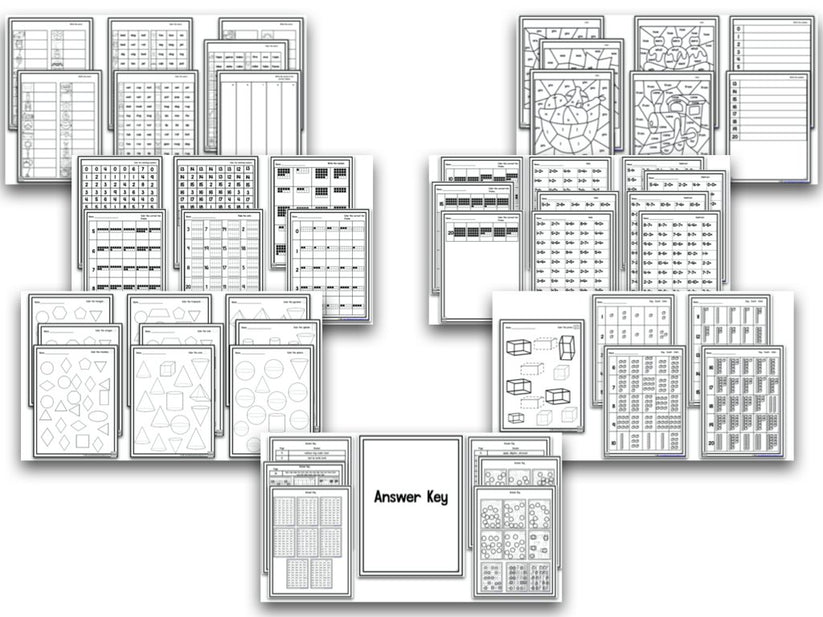 Take Home Packet BUNDLE – The Kindergarten Smorgasboard Online Store