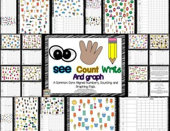 See, Count, Graph: Math and Graphing Creation – The Kindergarten ...
