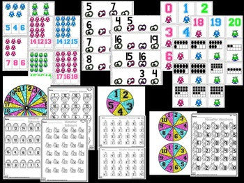 Number Bootcamp: Numbers and Counting 1-20 (Monster Theme) – The ...