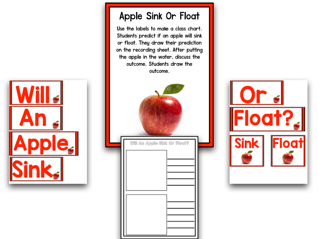 Apples: A Research and Writing Project PLUS Centers! – The Kindergarten ...