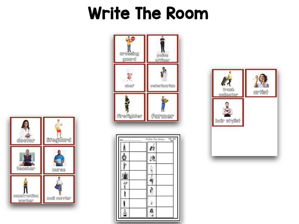 Community Helpers: A Research and Writing Project PLUS Centers! – The ...