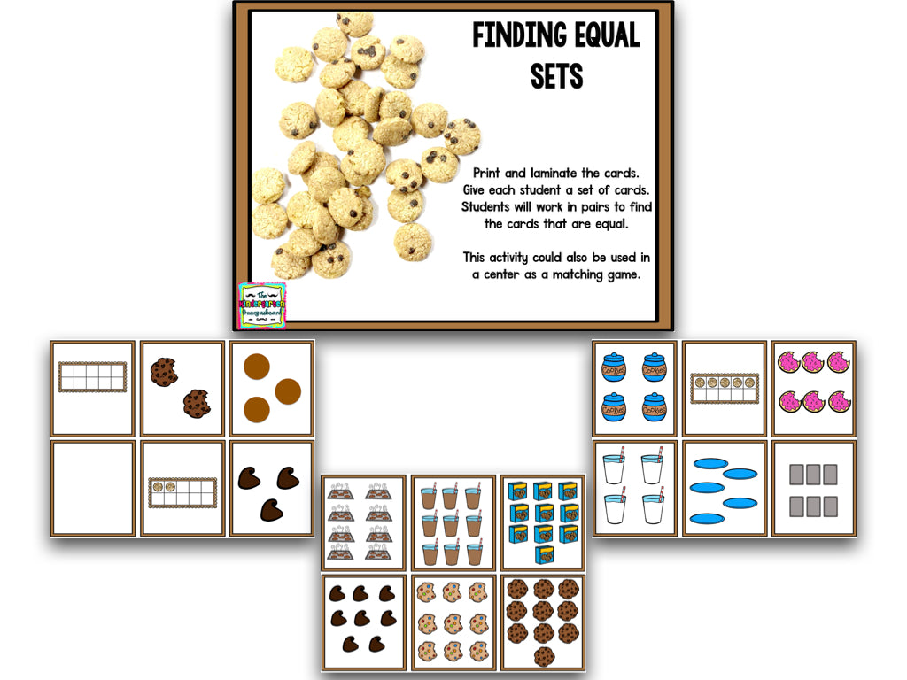 Cookie Counting with Ten Frames and Numbers – The Kindergarten ...
