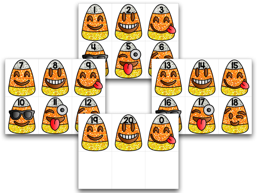 Emoji Numbers and Counting Bundle – The Kindergarten Smorgasboard ...