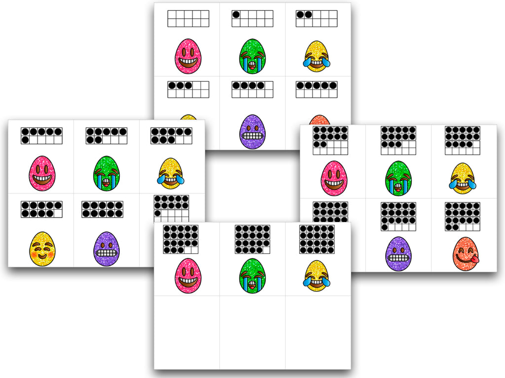 Emoji Numbers and Counting Bundle – The Kindergarten Smorgasboard ...