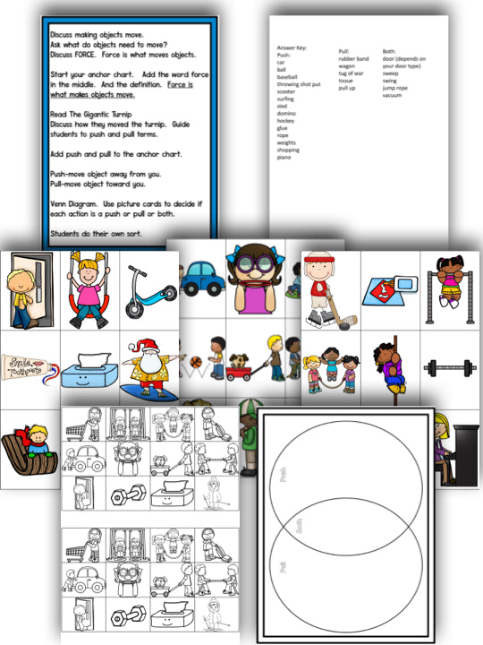 Forces: A Push and Pull Research and Writing Project – The Kindergarten ...