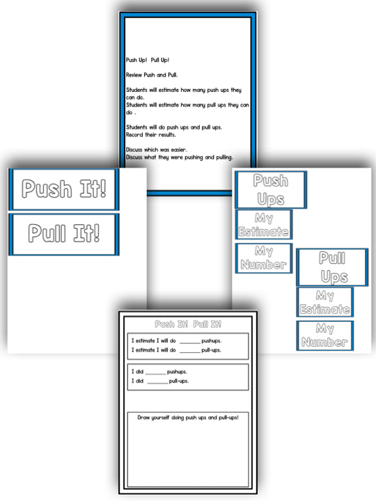 Forces: A Push and Pull Research and Writing Project – The Kindergarten ...