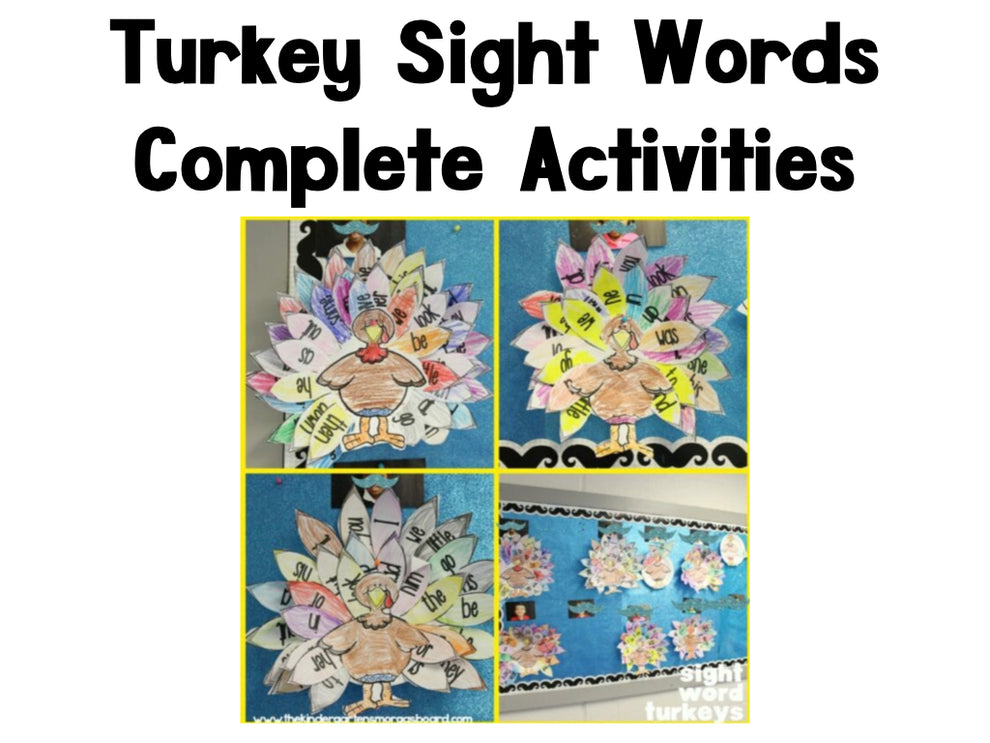Thanksgiving Math and Literacy Centers – The Kindergarten Smorgasboard ...