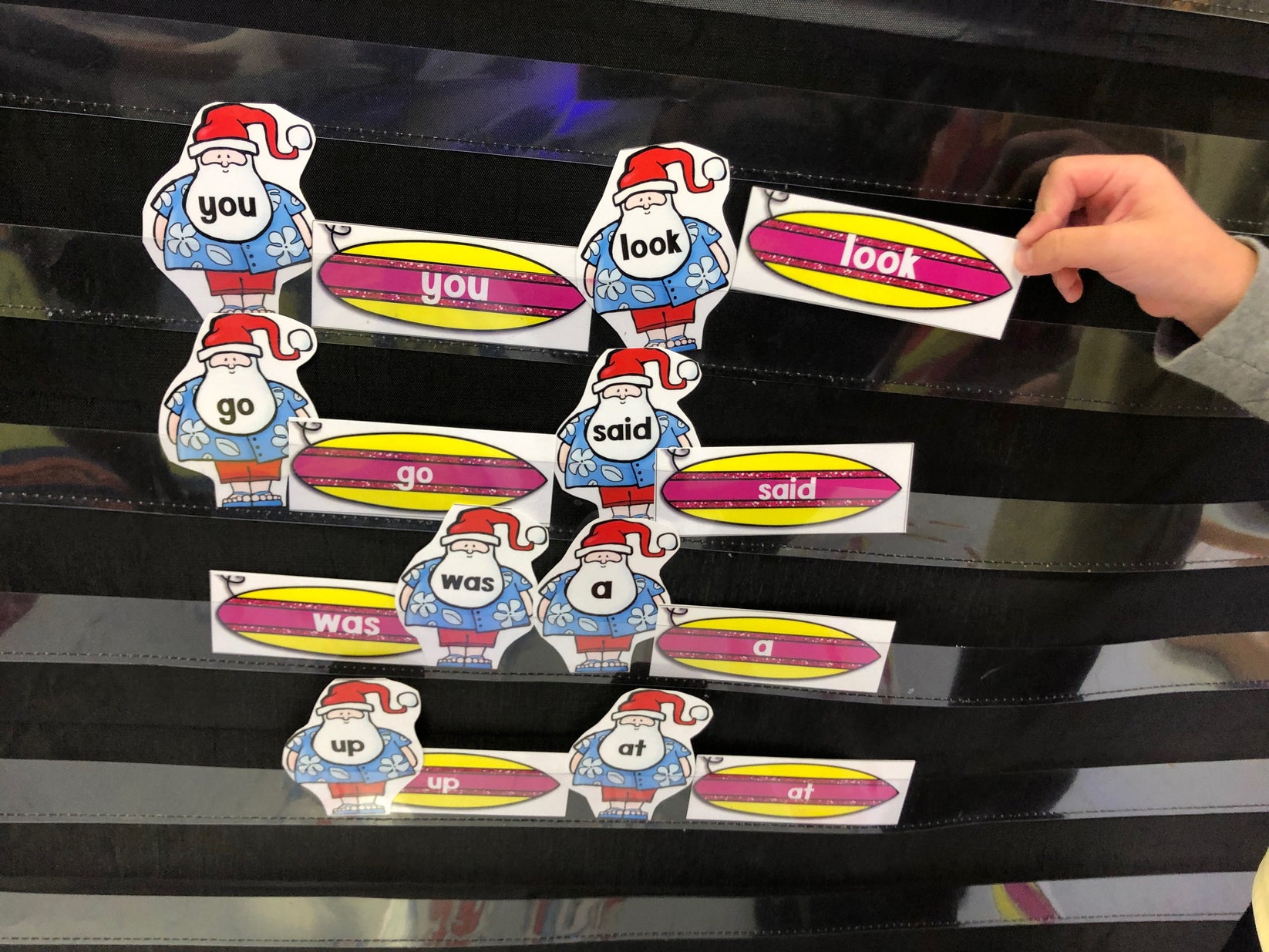 Surfin' Santa Editable Sight Words Game – The Kindergarten Smorgasboard ...