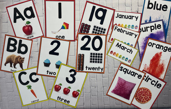 Rainbows Classroom Set Decor: Alphabet, Numbers & More – The ...