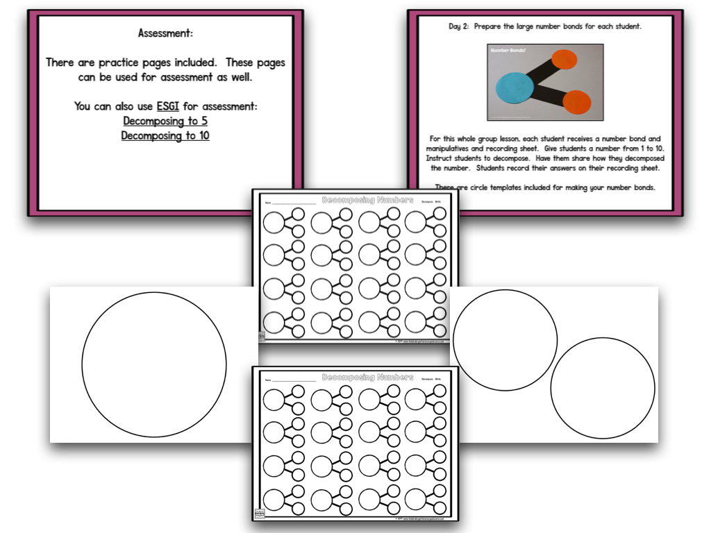 Math It Up! Decomposing Numbers – The Kindergarten Smorgasboard Online ...