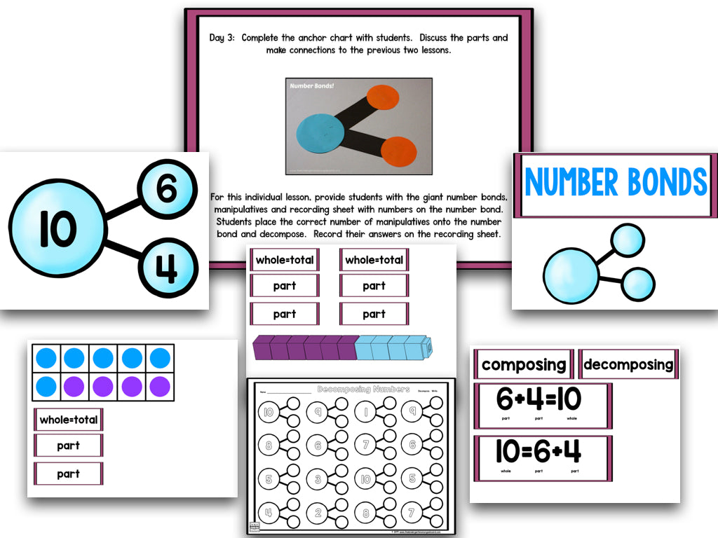 Math It Up! Decomposing Numbers – The Kindergarten Smorgasboard Online ...