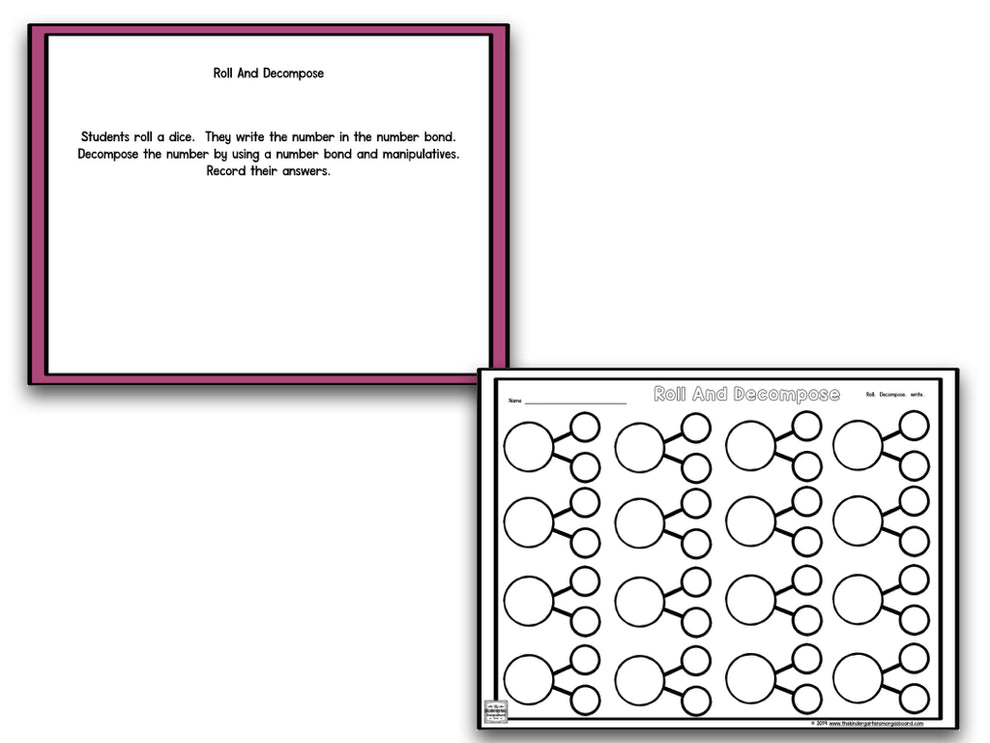 Math It Up! Decomposing Numbers – The Kindergarten Smorgasboard Online ...