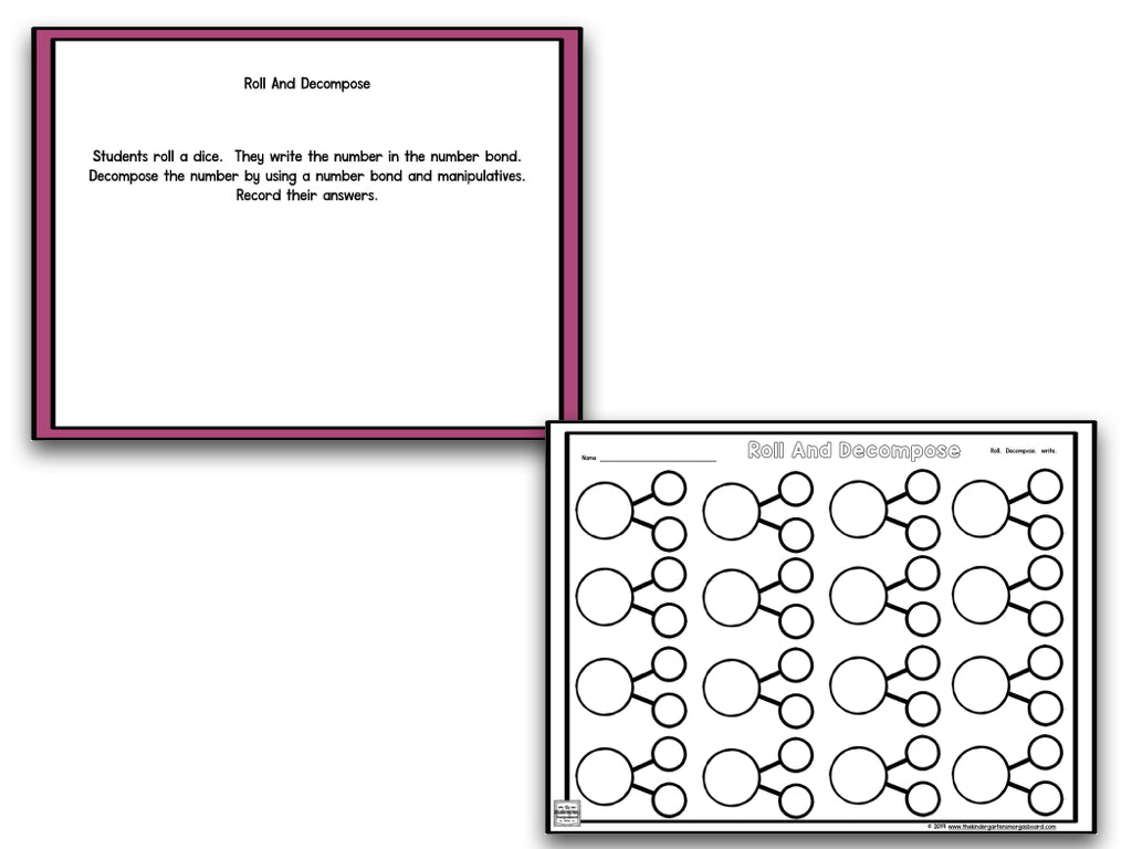 Math It Up! Decomposing Numbers – The Kindergarten Smorgasboard Online ...