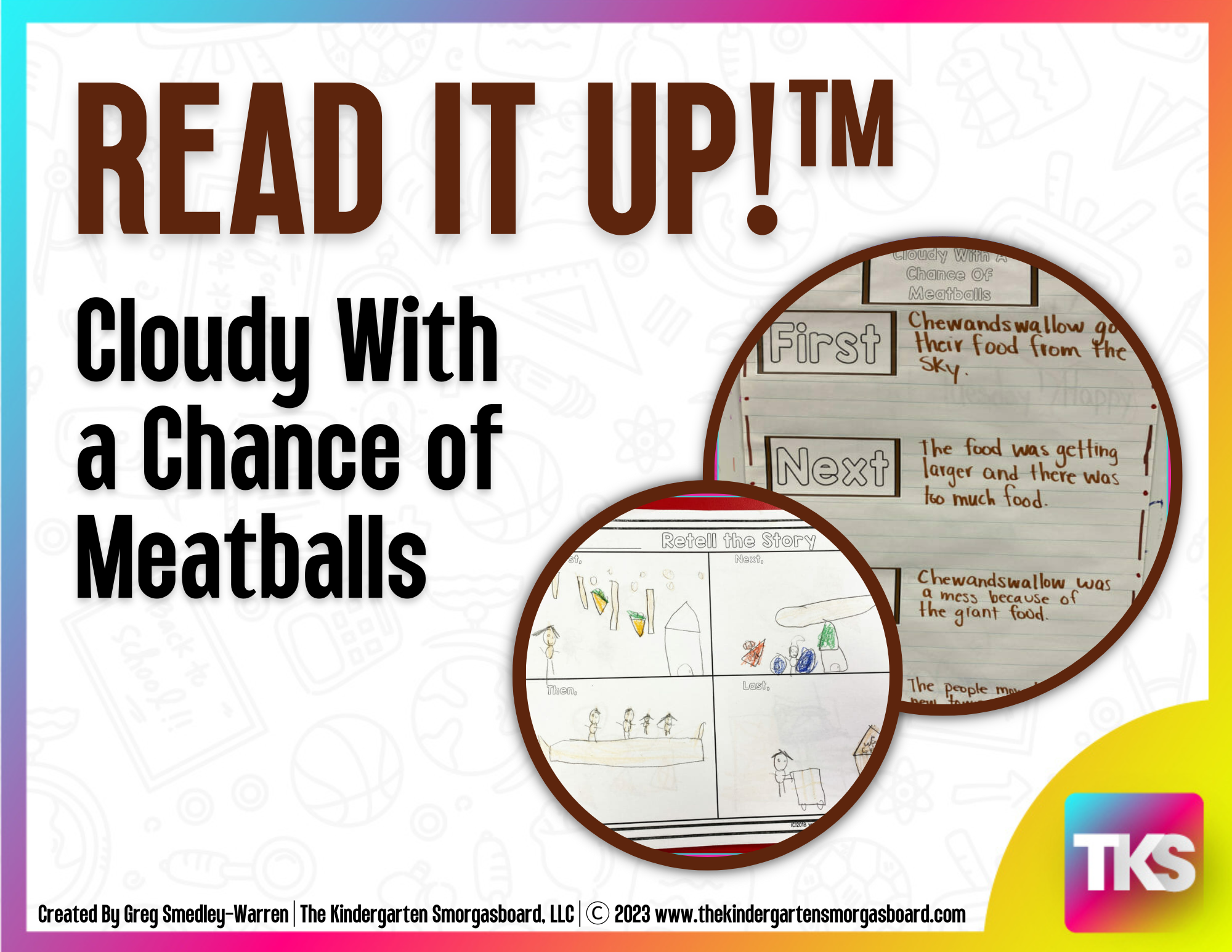 Read It Up! Cloudy with a Chance of Meatballs – The Kindergarten ...