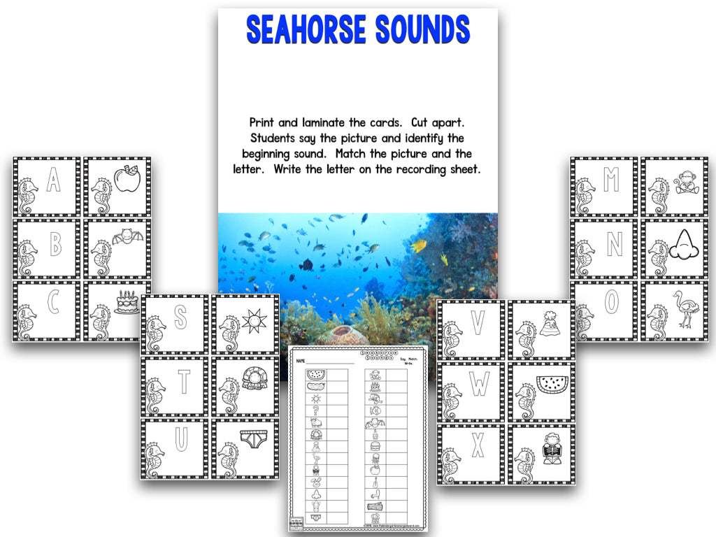 Ocean Animals: A Research and Writing Project PLUS Centers! – The ...