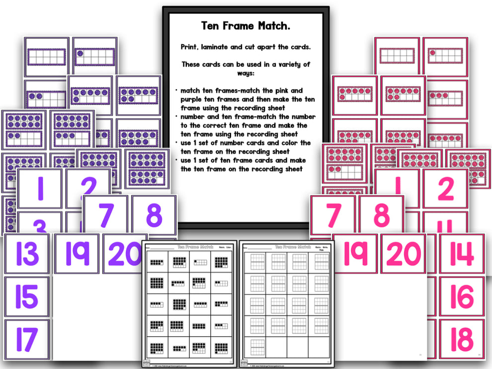 Pocket Chart Games: Set 1 – The Kindergarten Smorgasboard Online Store