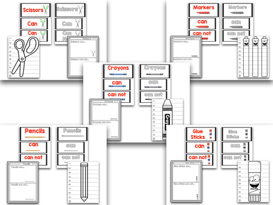 School Supply Research Project! – The Kindergarten Smorgasboard Online ...
