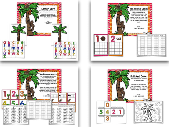 Letter Recognition, Numbers And Counting Activities – The Kindergarten ...