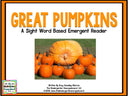 Giant Pumpkins Emergent Reader – The Kindergarten Smorgasboard Online Store