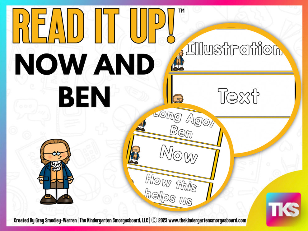 Read It Up! Now and Ben – The Kindergarten Smorgasboard Online Store
