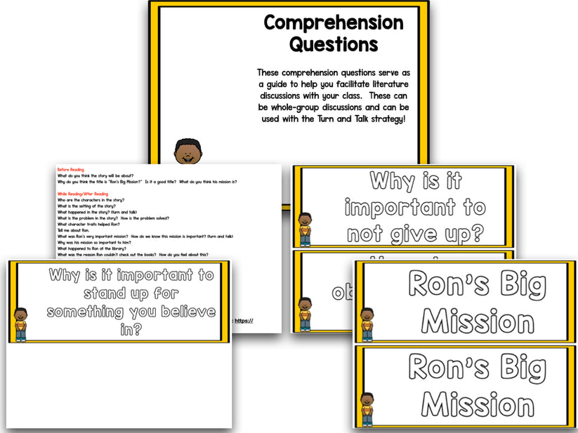 Read It Up! Ron's Big Mission – The Kindergarten Smorgasboard Online Store