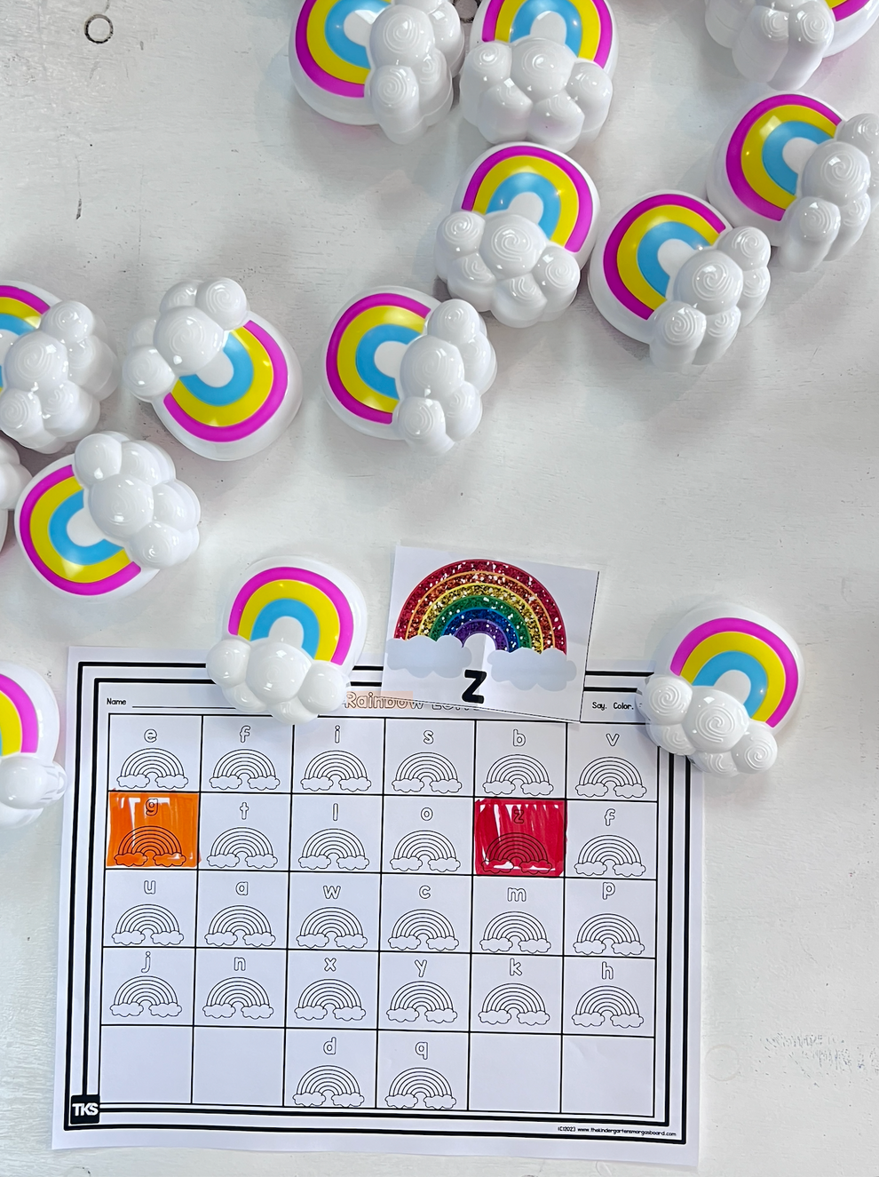 Rainbow Letters & Sounds Freebie – The Kindergarten Smorgasboard Online ...