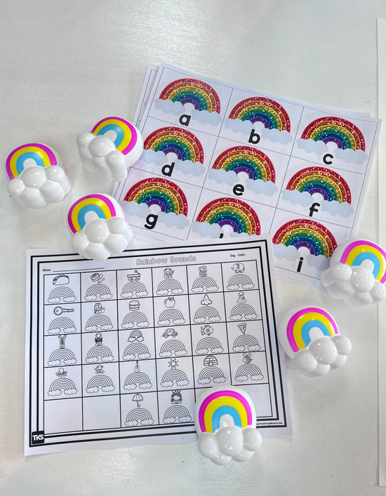 Rainbow Letters & Sounds Freebie – The Kindergarten Smorgasboard Online ...