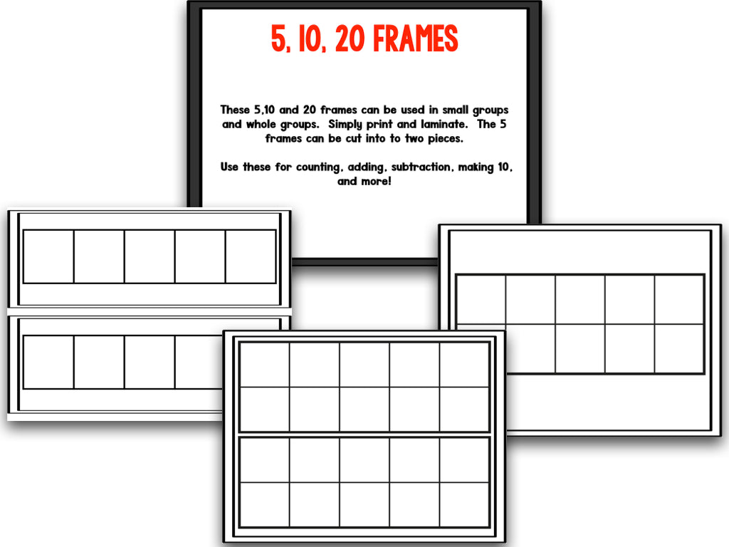 Small Group Math Tool Kit – The Kindergarten Smorgasboard Online Store