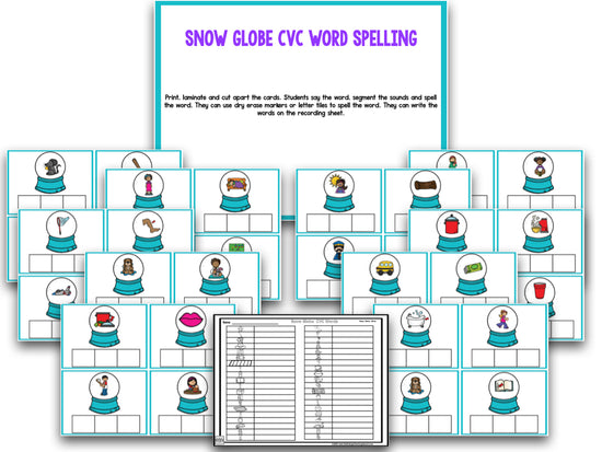 Snow Globe Centers – The Kindergarten Smorgasboard Online Store