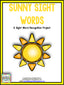 Sunny Sight Words Recognition Project – The Kindergarten Smorgasboard ...