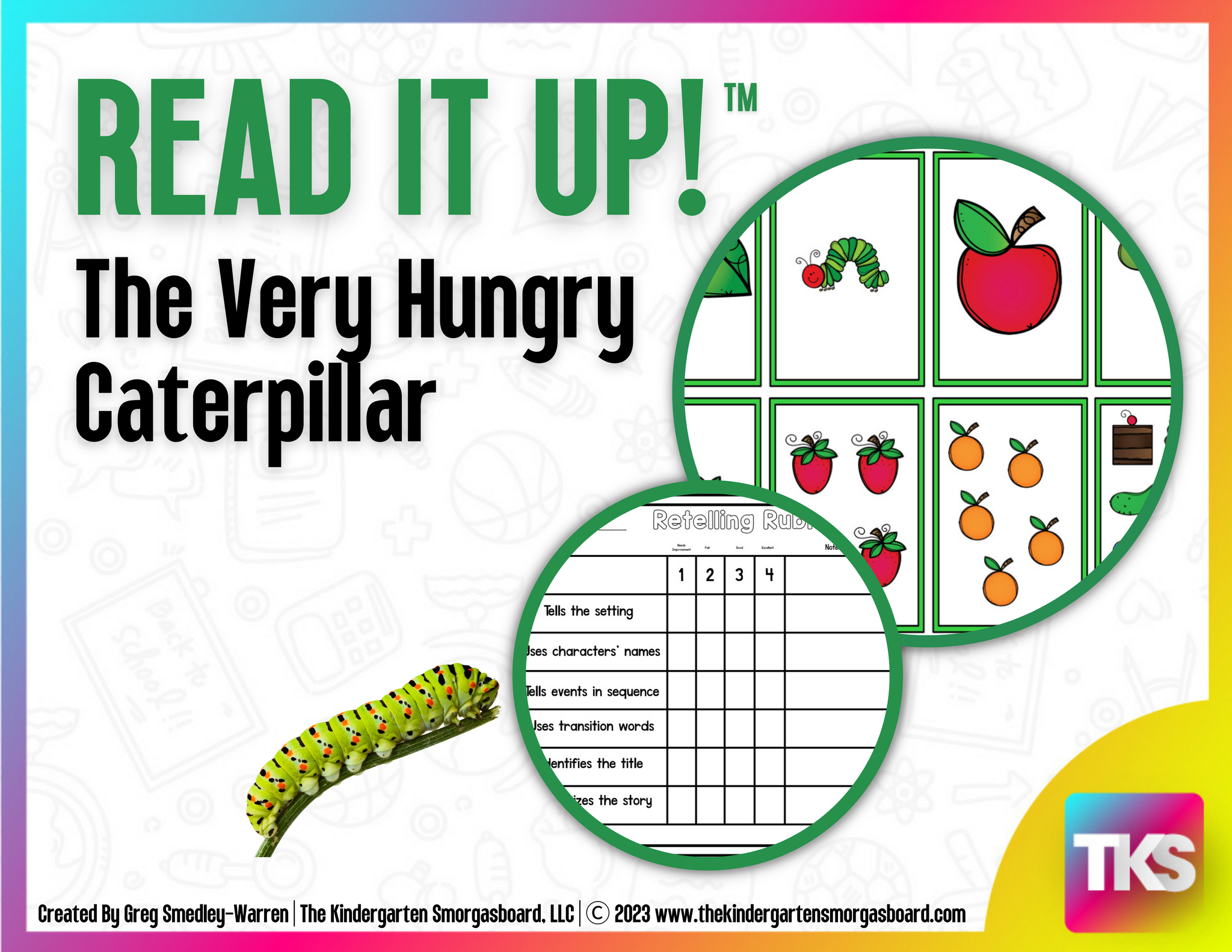 Read It Up! The Very Hungry Caterpillar – The Kindergarten Smorgasboard ...