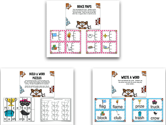 What Does the Fox Say? A Word Work BUNDLE! – The Kindergarten ...