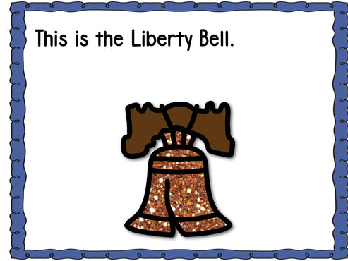 American Symbols Emergent Reader – The Kindergarten Smorgasboard Online ...