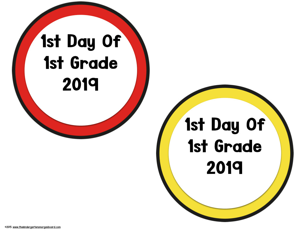 First Day of School Hats for Pre-K, K and 1! – The Kindergarten ...