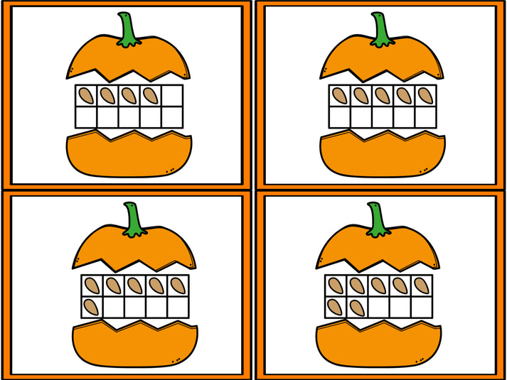 Halloween Subitizing Cards – The Kindergarten Smorgasboard Online Store
