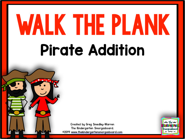Pirate Addition – The Kindergarten Smorgasboard Online Store