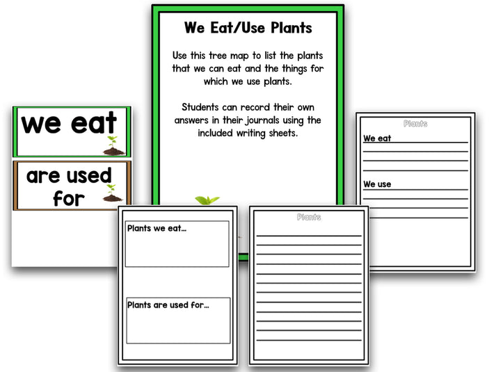 Planting Seeds: A Plants Research and Writing Project PLUS Centers ...