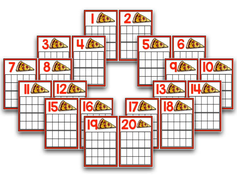 Digital Ten Frame Cards – The Kindergarten Smorgasboard Online Store