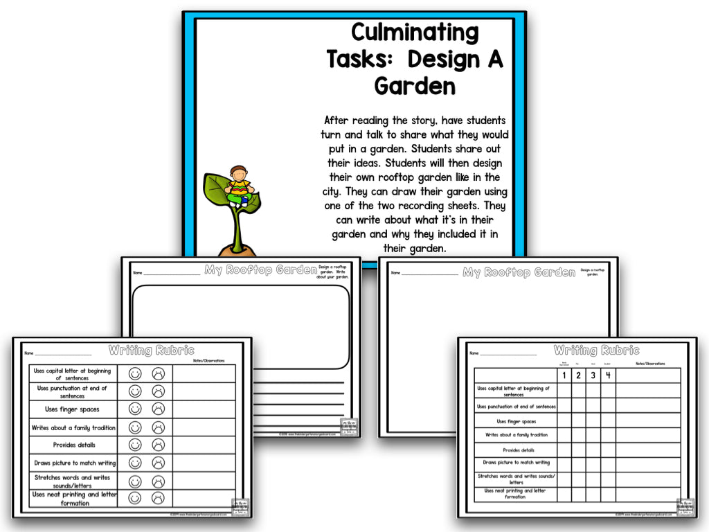 Read It Up! The Curious Garden – The Kindergarten Smorgasboard Online Store