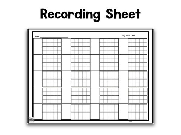 Ten Frame Cards: Pizza, Pencils, Llamas, and More! – The Kindergarten ...