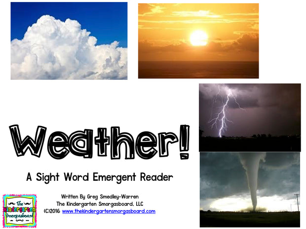 Emergent Readers – The Kindergarten Smorgasboard Online Store